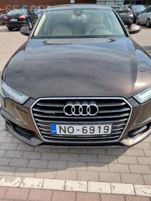 Brūns Audi A6 2017 Rīga, ar dzinēja tilpumu 3.00 L un nobraukumu 221 tūkst. km par 15600 €, foto  vietnē AUTOMOTO.COM.LV
