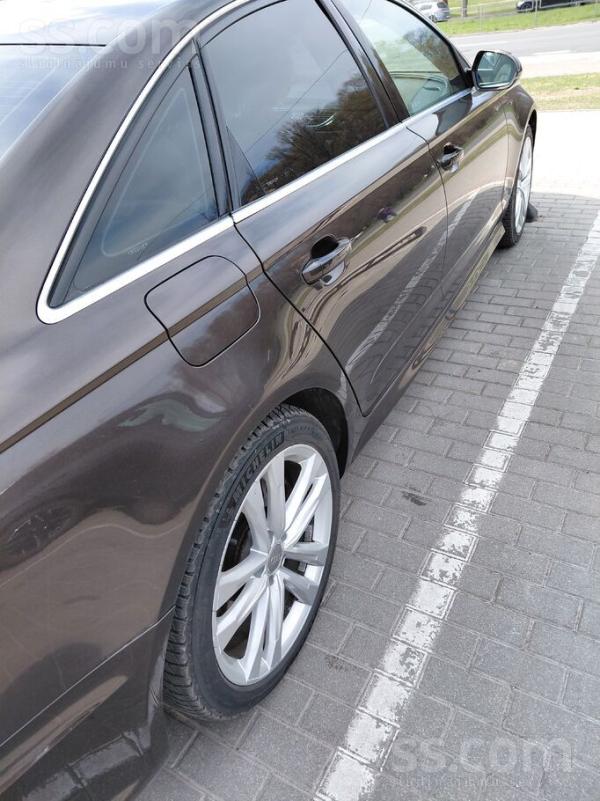 Brown Audi A6 2017 in Riga, with an engine capacity of 3.00 L and mileage of 221 thousand km for 15600 €, photo 2 on AUTOMOTO.COM.LV