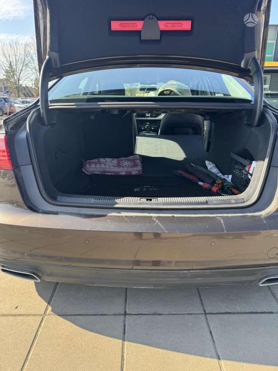 Brown Audi A6 2017 in Kaunas, with an engine capacity of 1.97 L and mileage of 220 thousand km for 13300 €, photo 9 on AUTOMOTO.COM.LV