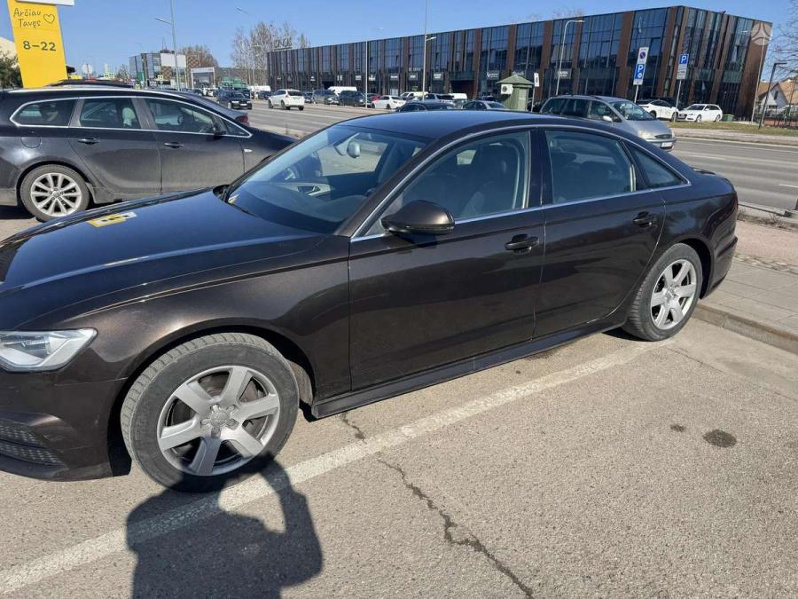 Brown Audi A6 2017 in Kaunas, with an engine capacity of 1.97 L and mileage of 220 thousand km for 13300 €, photo 13 on AUTOMOTO.COM.LV