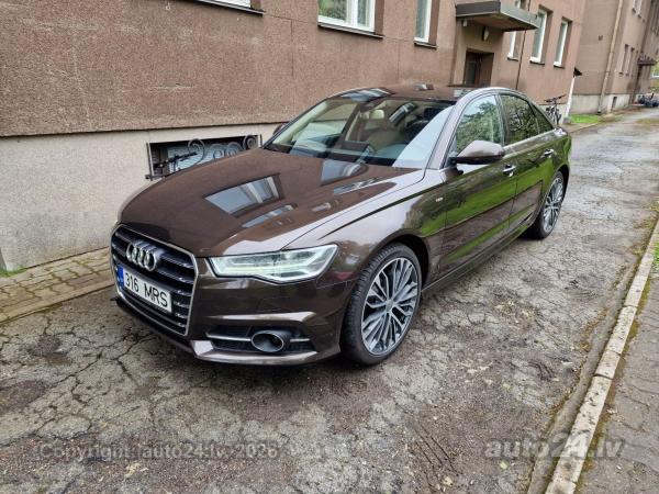 Brown Audi A6 2018 in Tallinn, with an engine capacity of 2.00 L and mileage of 172 thousand km for 19900 €, photo 1 on AUTOMOTO.COM.LV