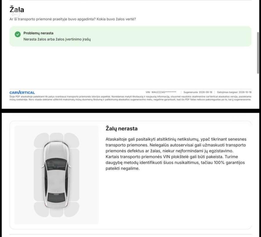 Коричневый Ауди А6 2018 в Пренай, объемом двигателя 1.97 л и пробегом 193 тыс. км за 14900 €, фото 57 на AUTOMOTO.COM.LV
