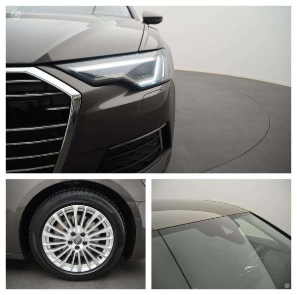 Brown Audi A6 2019 in Vilnius, with an engine capacity of 2.97 L and mileage of 139 thousand km for 29500 €, photo 8 on AUTOMOTO.COM.LV