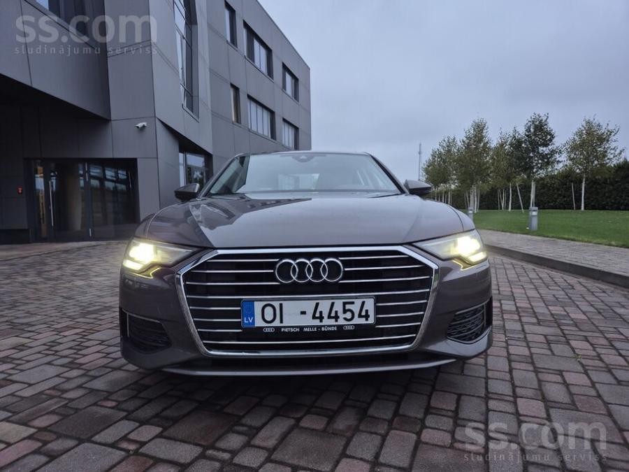 Brown Audi A6 2022 in Liepaja, with an engine capacity of 2.00 L and mileage of 144 thousand km for 28800 €, photo 6 on AUTOMOTO.COM.LV