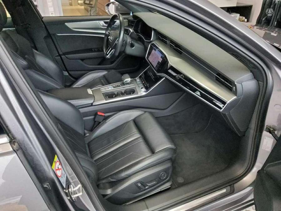 Brown Audi A6 2024 in Vilnius, with an engine capacity of 1.97 L and mileage of 36 thousand km for 38599 €, photo 6 on AUTOMOTO.COM.LV