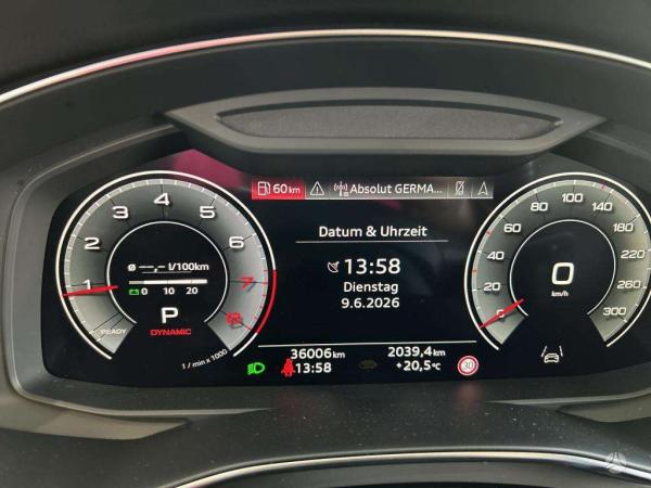 Коричневый Ауди А6 2024 в Вильнюс, объемом двигателя 1.97 л и пробегом 36 тыс. км за 38599 €, фото 6 на AUTOMOTO.COM.LV