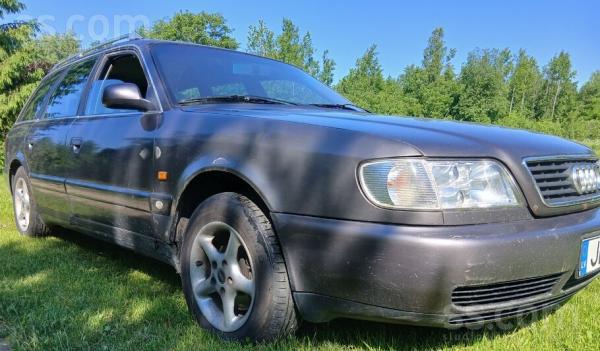 Brown Audi A6 1997 in Rezekne, with an engine capacity of 2.50 L and mileage of 401 thousand km for 955 €, photo 2 on AUTOMOTO.COM.LV