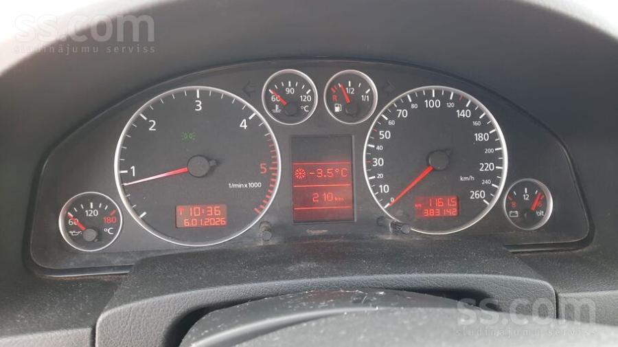 Brūns Audi A6 2003 Tukums, ar dzinēja tilpumu 2.50 L un nobraukumu 383 tūkst. km par 1300 €, foto 5 vietnē AUTOMOTO.COM.LV
