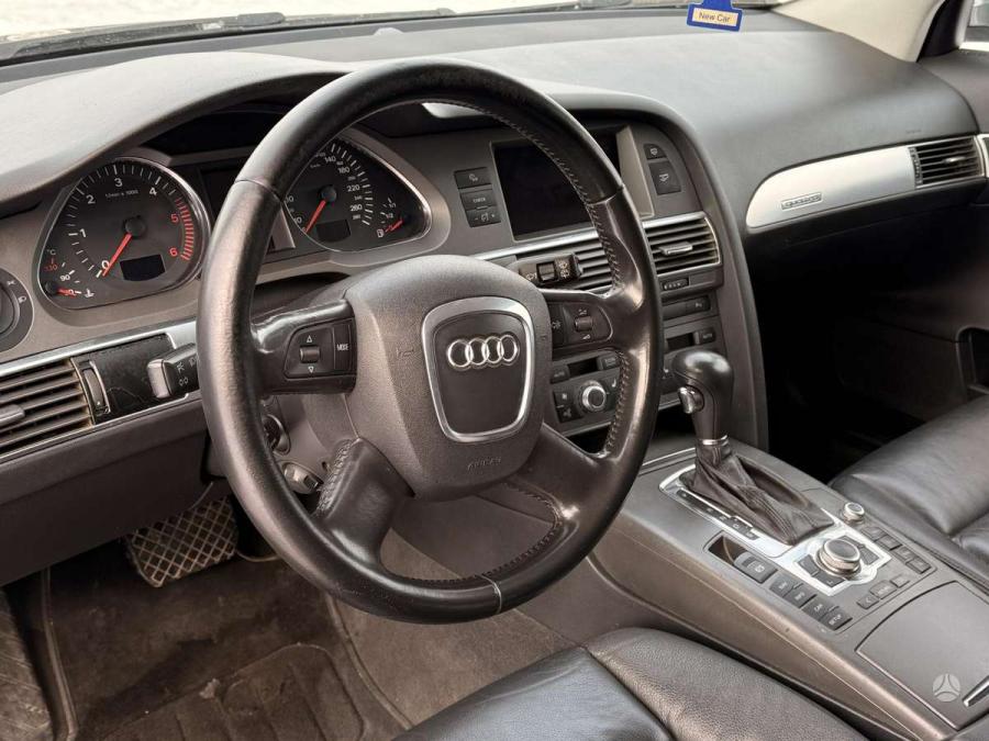 Brown Audi A6 2005 in Vilnius, with an engine capacity of 2.97 L and mileage of 272 thousand km for 3900 €, photo 11 on AUTOMOTO.COM.LV