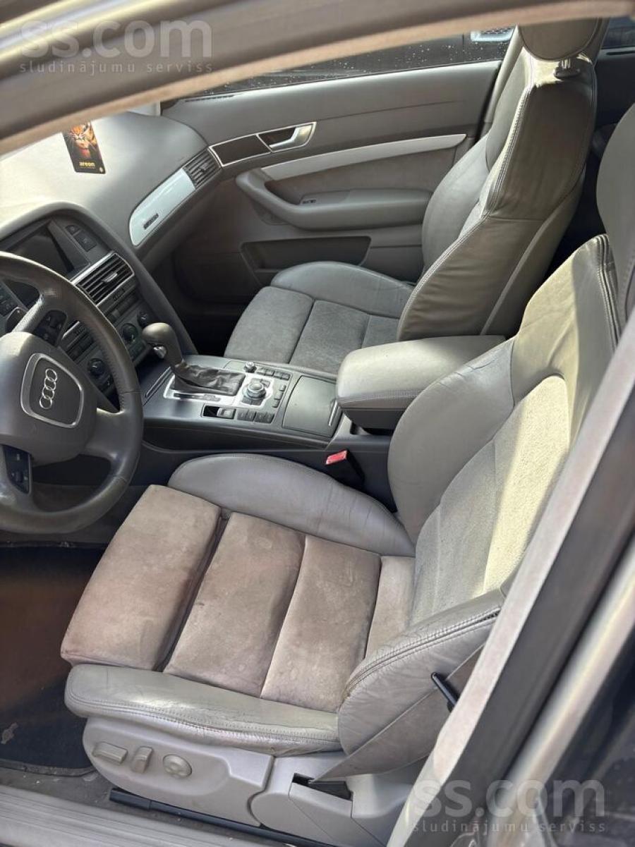 Brūns Audi A6 2005 Rīga, ar dzinēja tilpumu 3.00 L un nobraukumu 379 tūkst. km par 1700 €, foto 10 vietnē AUTOMOTO.COM.LV