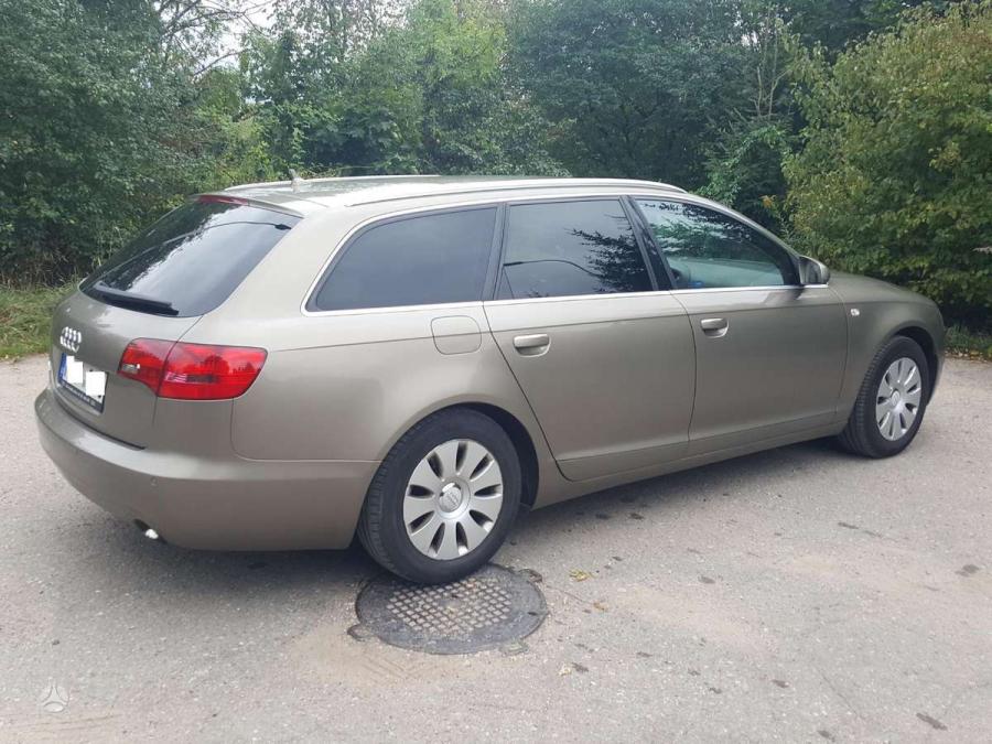 Brown Audi A6 2006 in Kaunas, with an engine capacity of 1.97 L and mileage of 292 thousand km for 3900 €, photo 8 on AUTOMOTO.COM.LV