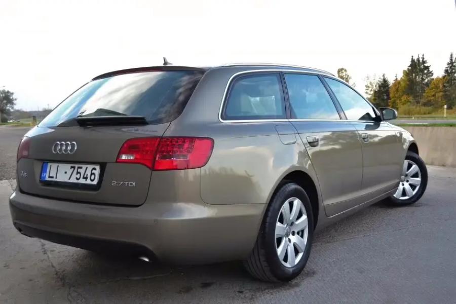 Brūns Audi A6 2006 Jēkabpils, ar dzinēja tilpumu 2.70 L un nobraukumu 203 tūkst. km par 5000 €, foto 3 vietnē AUTOMOTO.COM.LV