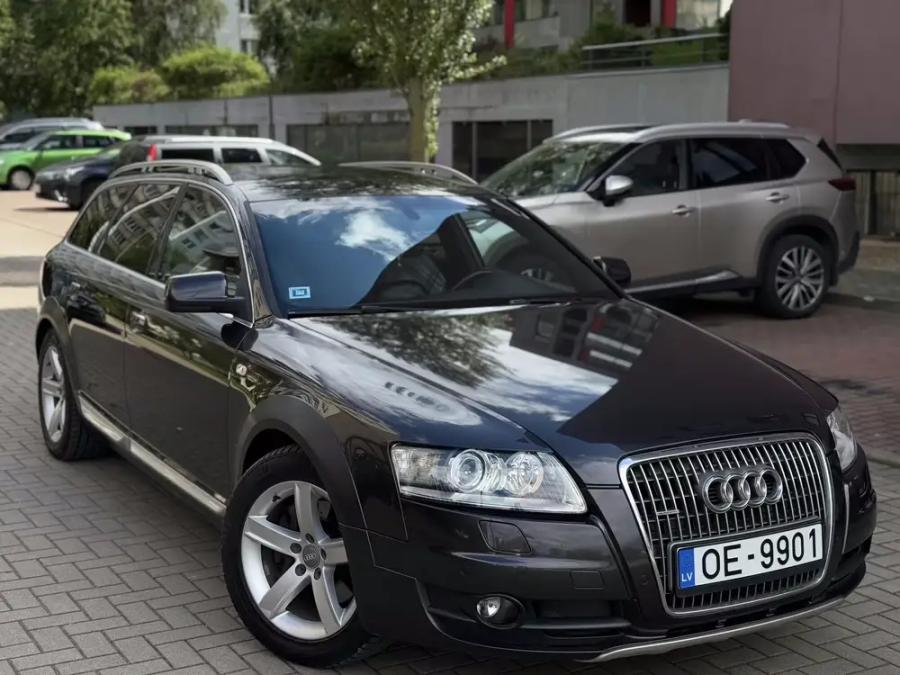 Brown Audi A6 2006 in Riga, with an engine capacity of 3.00 L and mileage of 296 thousand km for 4990 €, photo 1 on AUTOMOTO.COM.LV