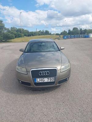 Brown Audi A6 2006 in Lazdijai, with an engine capacity of 2.00 L and mileage of 349 thousand km for 2000 €, photo  on AUTOMOTO.COM.LV