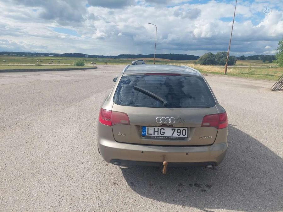 Коричневый Ауди А6 2006 в Лаздияй, объемом двигателя 2.00 л и пробегом 349 тыс. км за 2000 €, фото 3 на AUTOMOTO.COM.LV