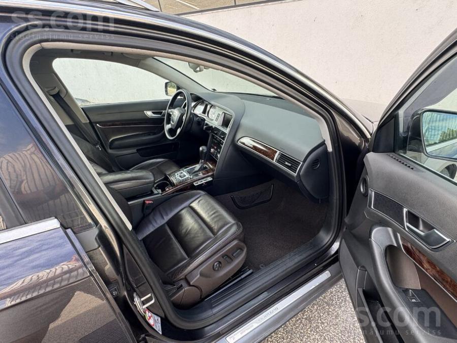 Brown Audi A6 2007 in Riga, with an engine capacity of 3.00 L and mileage of 0 thousand km for 3250 €, photo 8 on AUTOMOTO.COM.LV