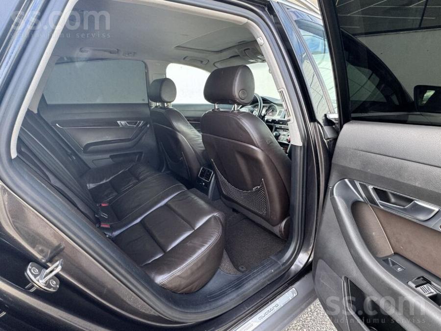 Brown Audi A6 2007 in Riga, with an engine capacity of 3.00 L and mileage of 0 thousand km for 3250 €, photo 9 on AUTOMOTO.COM.LV