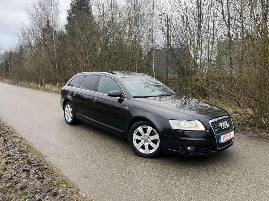 Brown Audi A6 2008 in Vilnius, with an engine capacity of 2.97 L and mileage of 272 thousand km for 5499 €, photo 1 on AUTOMOTO.COM.LV
