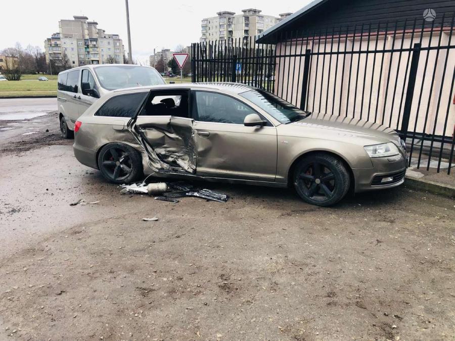 Brown Audi A6 2009 in Kaunas, with an engine capacity of 2.70 L and mileage of 254 thousand km for 1800 €, photo 1 on AUTOMOTO.COM.LV