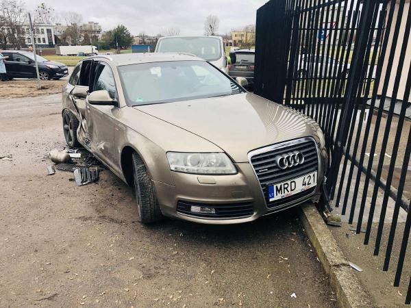 Brown Audi A6 2009 in Kaunas, with an engine capacity of 2.70 L and mileage of 254 thousand km for 1800 €, photo 2 on AUTOMOTO.COM.LV