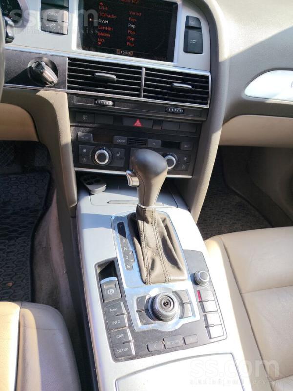 Brown Audi A6 2009 in Gulbene, with an engine capacity of 2.00 L and mileage of 480 thousand km for 2800 €, photo 6 on AUTOMOTO.COM.LV