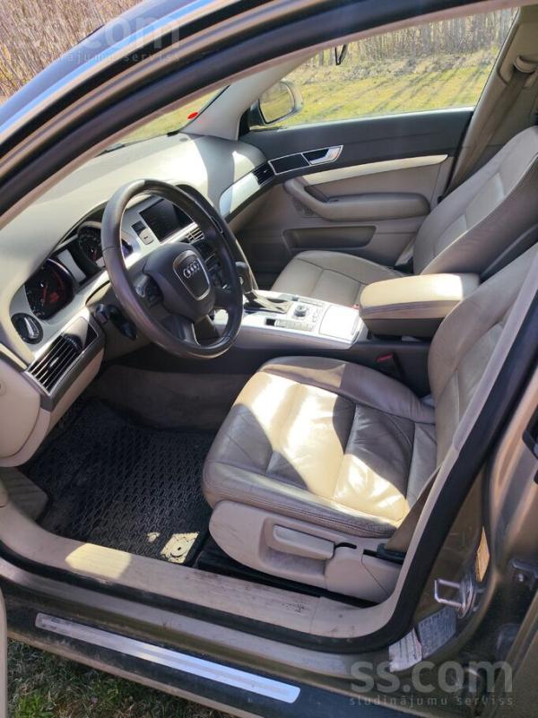 Brown Audi A6 2009 in Gulbene, with an engine capacity of 2.00 L and mileage of 480 thousand km for 2800 €, photo 7 on AUTOMOTO.COM.LV