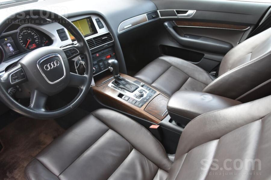 Brown Audi A6 2010 in Riga, with an engine capacity of 2.70 L and mileage of 309 thousand km for 7990 €, photo 10 on AUTOMOTO.COM.LV