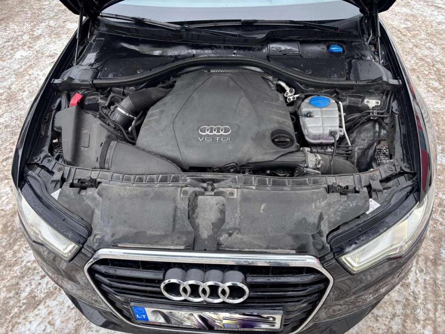 Brown Audi A6 2011 in Vilnius, with an engine capacity of 2.97 L and mileage of 251 thousand km for 9000 €, photo 7 on AUTOMOTO.COM.LV