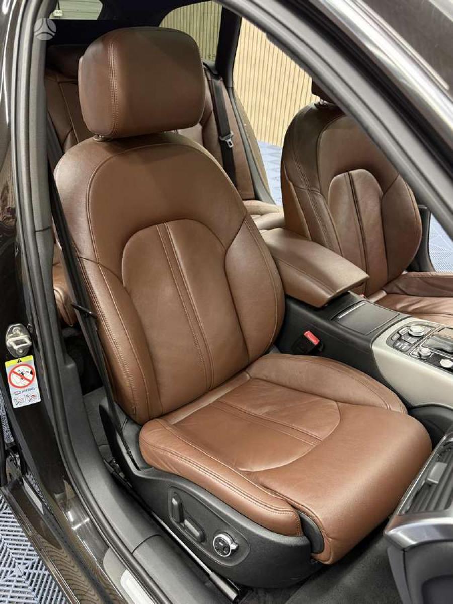 Brūns Audi A6 2011 Marijampole, ar dzinēja tilpumu 2.97 L un nobraukumu 318 tūkst. km par 11900 €, foto 16 vietnē AUTOMOTO.COM.LV