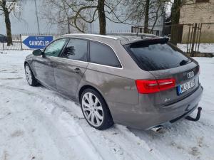 Brown Audi A6 2012 in Raseiniai, with an engine capacity of 3.00 L and mileage of 414 thousand km for 7200 €, photo 7 on AUTOMOTO.COM.LV