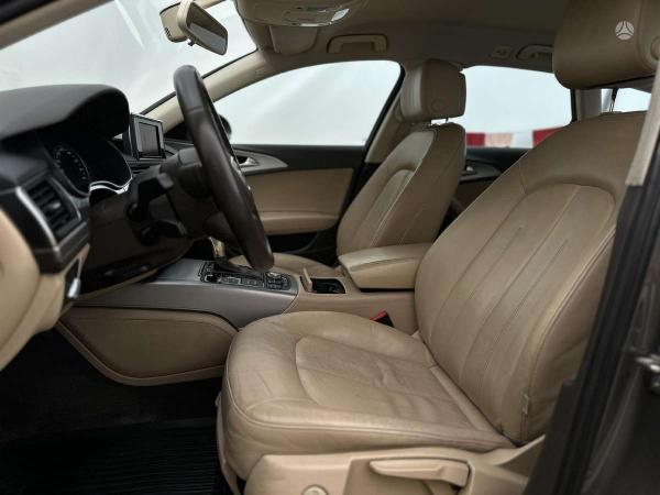Brown Audi A6 2012 in Vilnius, with an engine capacity of 2.97 L and mileage of 208 thousand km for 10950 €, photo 9 on AUTOMOTO.COM.LV