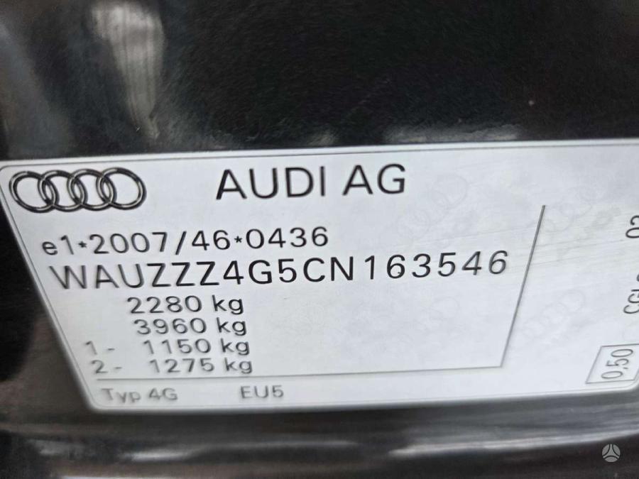 Brown Audi A6 2012 in Kaunas, with an engine capacity of 1.97 L and mileage of 214 thousand km for 10200 €, photo 18 on AUTOMOTO.COM.LV