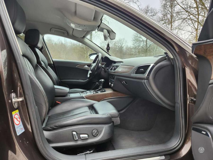 Brūns Audi A6 2012 Viļņa, ar dzinēja tilpumu 3.00 L un nobraukumu 335 tūkst. km par 11350 €, foto 34 vietnē AUTOMOTO.COM.LV