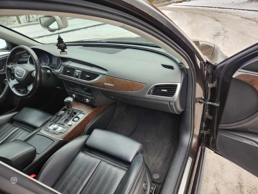 Brūns Audi A6 2012 Viļņa, ar dzinēja tilpumu 3.00 L un nobraukumu 335 tūkst. km par 11350 €, foto 35 vietnē AUTOMOTO.COM.LV