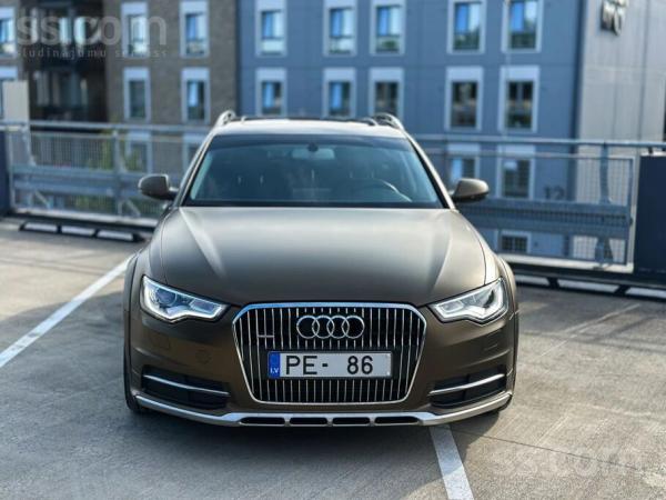 Brown Audi A6 2012 in Riga, with an engine capacity of 3.00 L and mileage of 341 thousand km for 13850 €, photo 3 on AUTOMOTO.COM.LV
