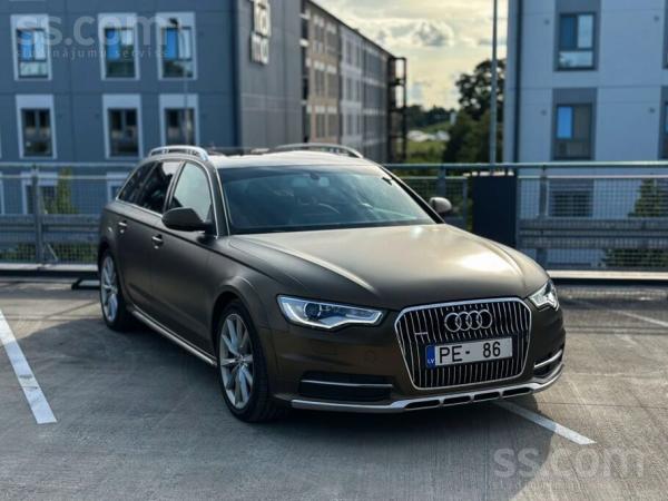 Brown Audi A6 2012 in Riga, with an engine capacity of 3.00 L and mileage of 341 thousand km for 13850 €, photo 5 on AUTOMOTO.COM.LV