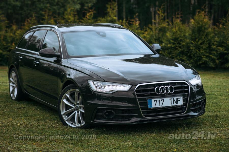 Brown Audi A6 2012 in Tartu, with an engine capacity of 3.00 L and mileage of 263 thousand km for 15790 €, photo 1 on AUTOMOTO.COM.LV