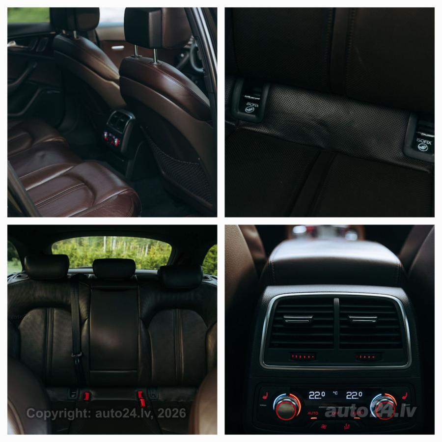 Brown Audi A6 2012 in Tartu, with an engine capacity of 3.00 L and mileage of 263 thousand km for 15790 €, photo 11 on AUTOMOTO.COM.LV