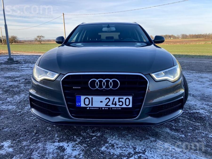 Brown Audi A6 2012 in Talsi, with an engine capacity of 3.00 L and mileage of 236 thousand km for 11500 €, photo 8 on AUTOMOTO.COM.LV