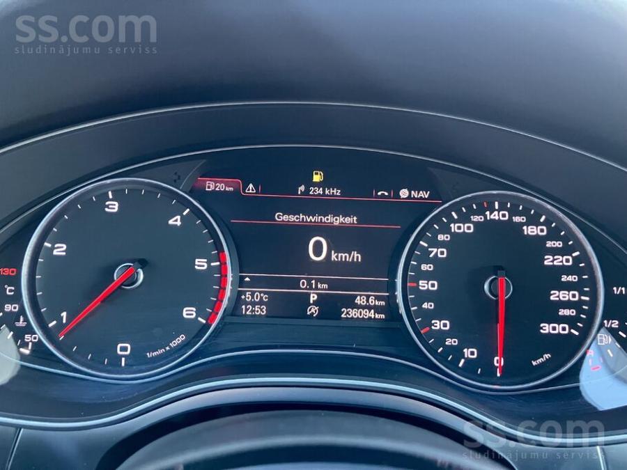Brown Audi A6 2012 in Talsi, with an engine capacity of 3.00 L and mileage of 236 thousand km for 11500 €, photo 10 on AUTOMOTO.COM.LV