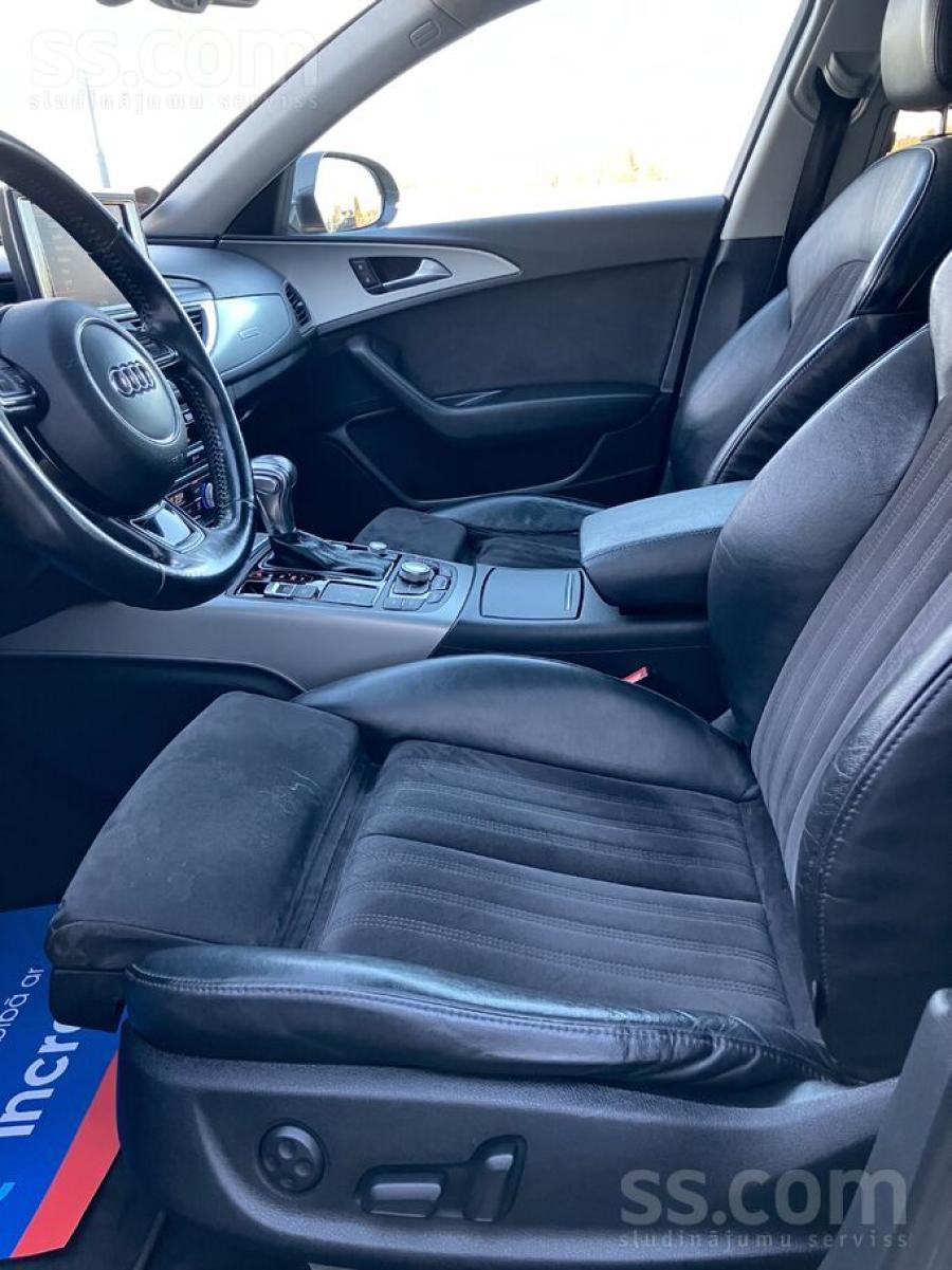 Brown Audi A6 2012 in Talsi, with an engine capacity of 3.00 L and mileage of 236 thousand km for 11500 €, photo 17 on AUTOMOTO.COM.LV