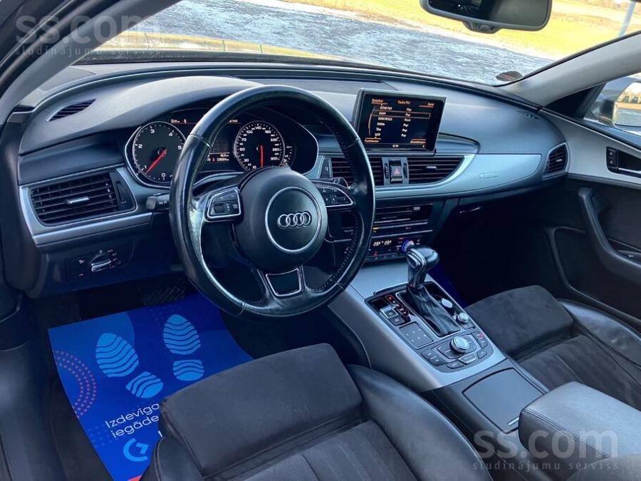 Brown Audi A6 2012 in Talsi, with an engine capacity of 3.00 L and mileage of 236 thousand km for 11500 €, photo 18 on AUTOMOTO.COM.LV