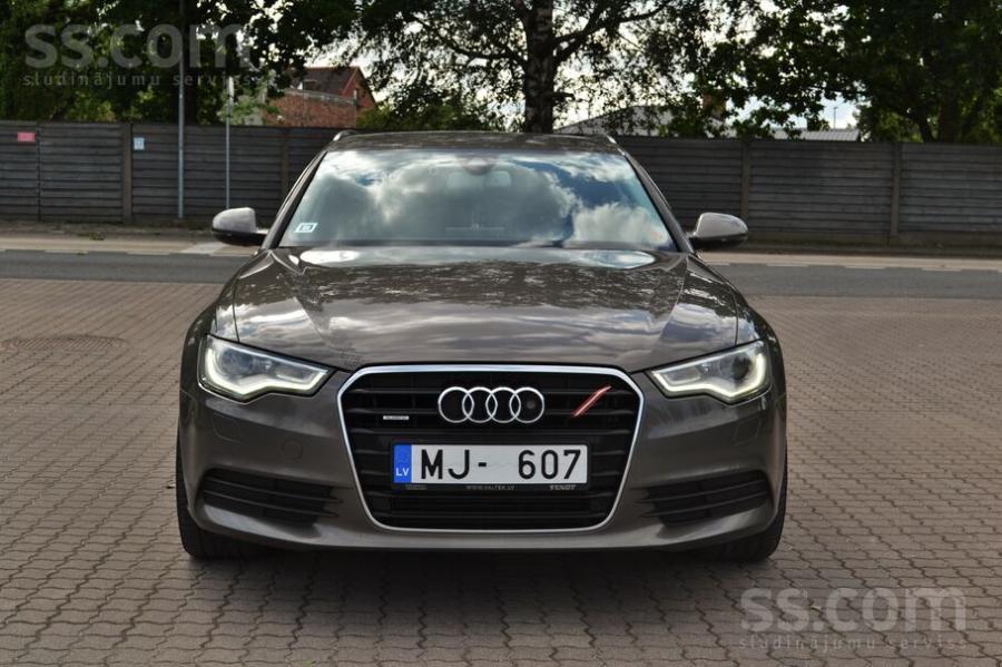 Brown Audi A6 2012 in Jelgava, with an engine capacity of 3.00 L and mileage of 362 thousand km for 10200 €, photo 3 on AUTOMOTO.COM.LV