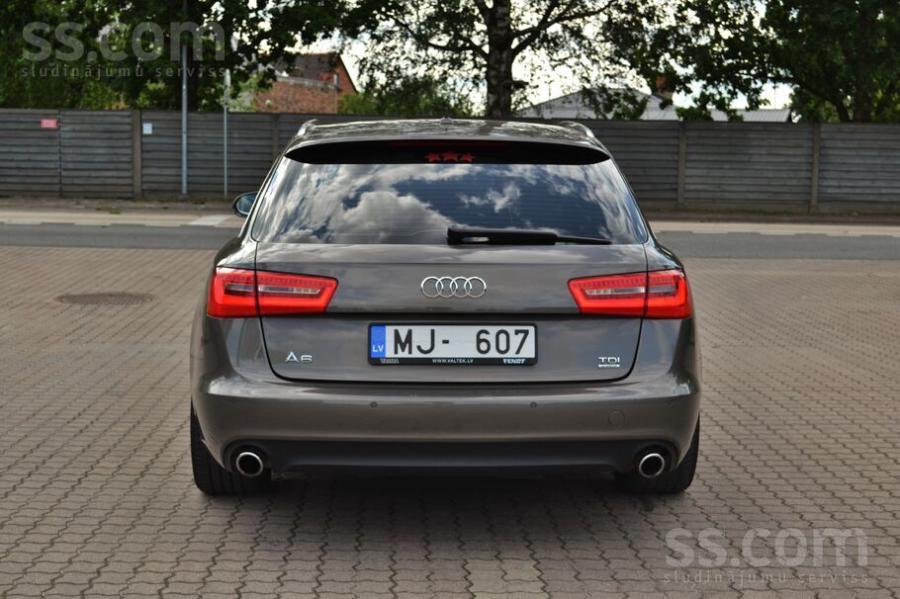 Brown Audi A6 2012 in Jelgava, with an engine capacity of 3.00 L and mileage of 362 thousand km for 10200 €, photo 5 on AUTOMOTO.COM.LV