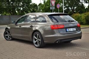 Brown Audi A6 2012 in Jelgava, with an engine capacity of 3.00 L and mileage of 362 thousand km for 10200 €, photo 6 on AUTOMOTO.COM.LV