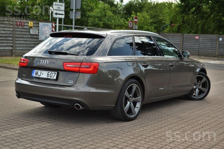 Brown Audi A6 2012 in Jelgava, with an engine capacity of 3.00 L and mileage of 362 thousand km for 10200 €, photo 7 on AUTOMOTO.COM.LV