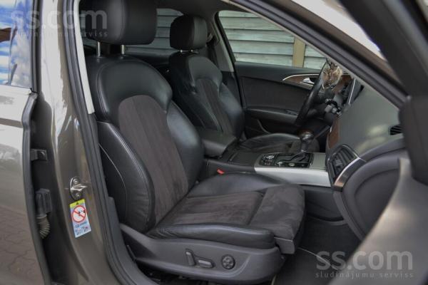 Brūns Audi A6 2012 Jelgava, ar dzinēja tilpumu 3.00 L un nobraukumu 362 tūkst. km par 10200 €, foto 9 vietnē AUTOMOTO.COM.LV
