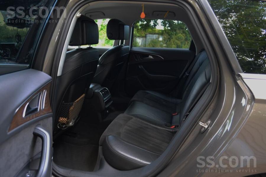 Brown Audi A6 2012 in Jelgava, with an engine capacity of 3.00 L and mileage of 362 thousand km for 10200 €, photo 18 on AUTOMOTO.COM.LV