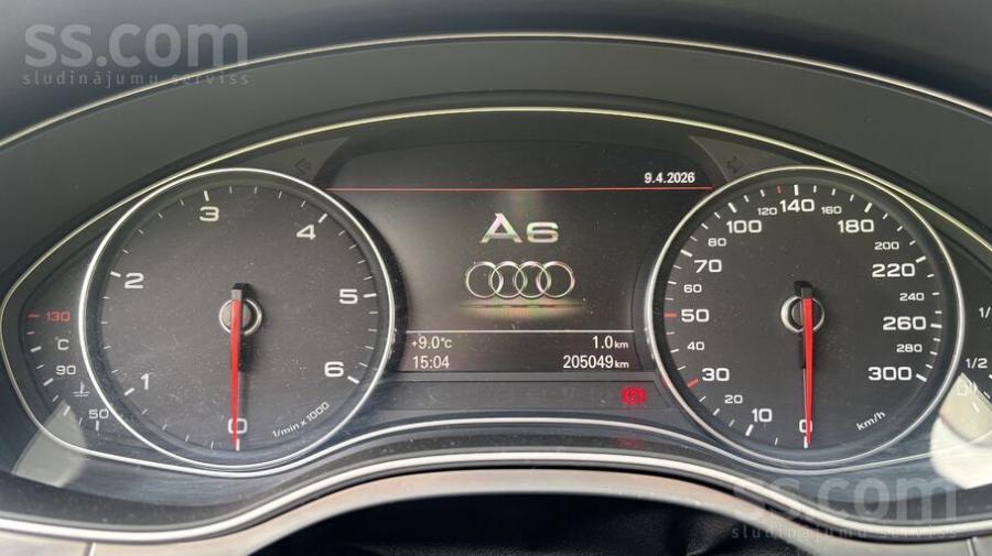 Brūns Audi A6 2012 Ogre, ar dzinēja tilpumu 3.00 L un nobraukumu 215 tūkst. km par 11000 €, foto 8 vietnē AUTOMOTO.COM.LV