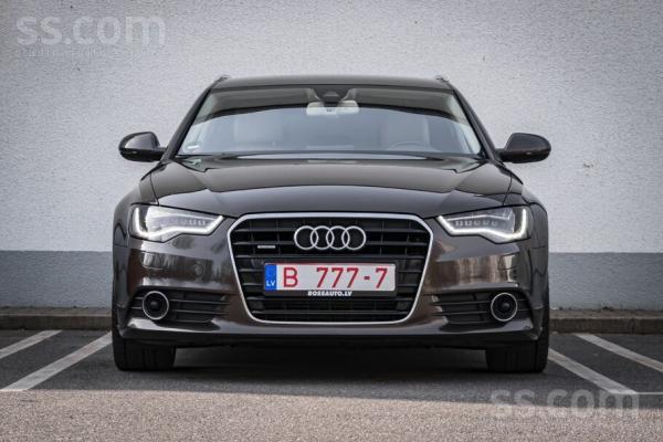 Brown Audi A6 2012 in Riga, with an engine capacity of 3.00 L and mileage of 312 thousand km for 13500 €, photo 2 on AUTOMOTO.COM.LV